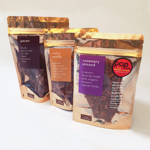 p.o.p. candy co. | fresh butter crunch from Santa Monica, CA